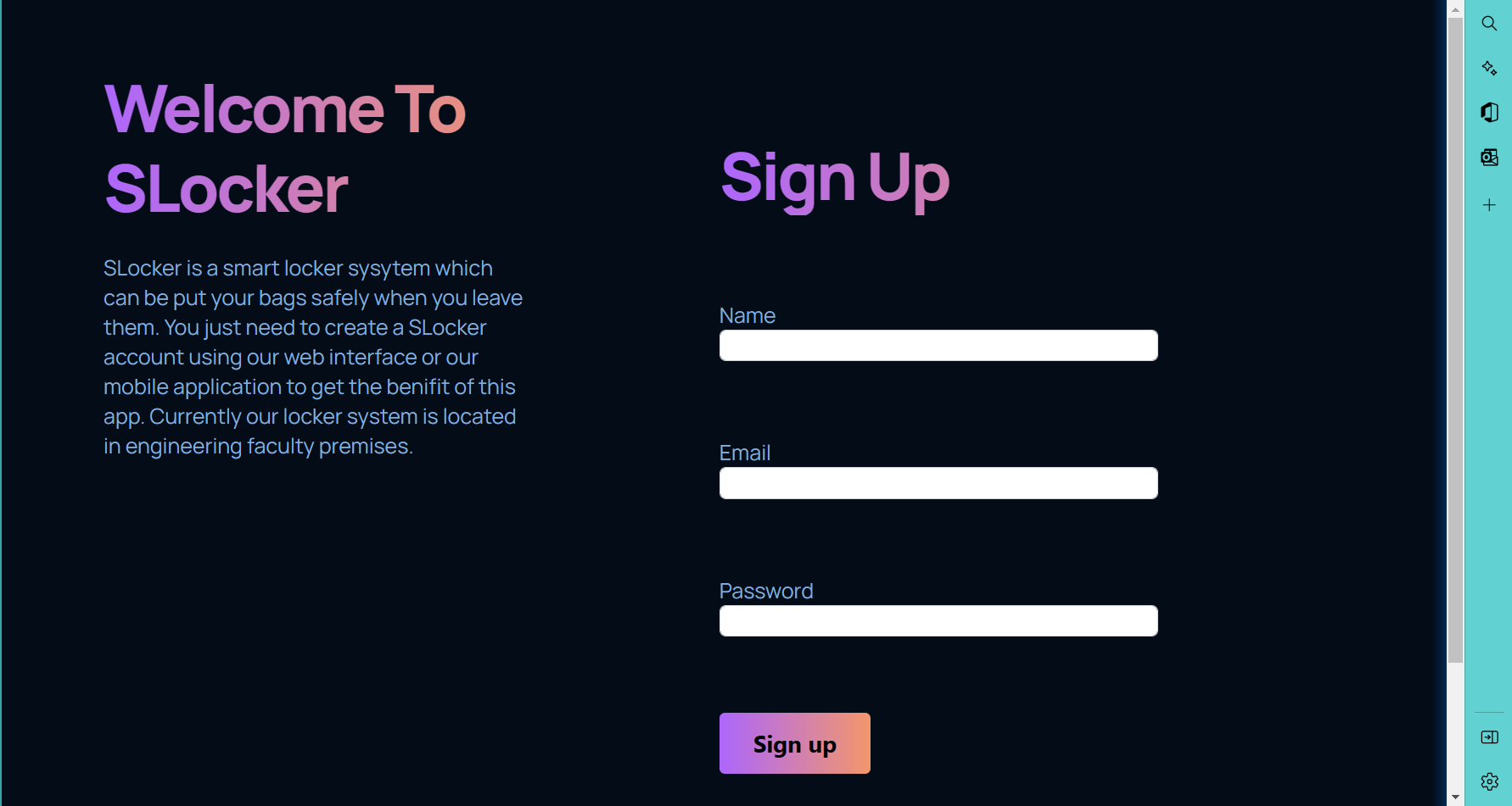 SLocker - Smart Locker System